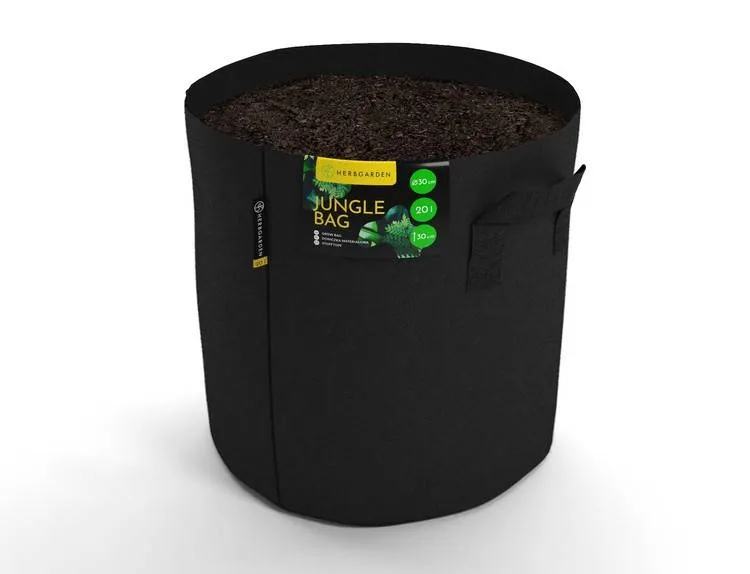 Горшок тканевый Jungle Bag Round 16L 28x28xh26cm купить в Киеве, лучшая ...